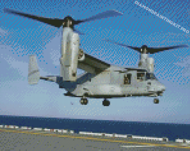 Bell Boeing V22 Osprey Landing - Diamond Painting - Diamond Painting ...