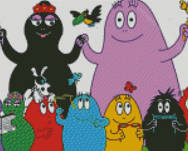 Barbapapa Art - Diamond Painting - Diamond Painting Kit Pro